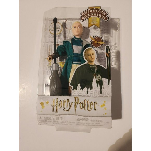 Mattel | Toys | Harry Potter Wizarding World Quidditch Quadribol Draco Malfoy Figure Doll New ...
